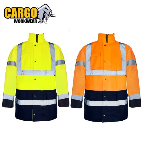 Cargo Hi-Vis Two Tone Parka Jacket | Cargo WorkWear